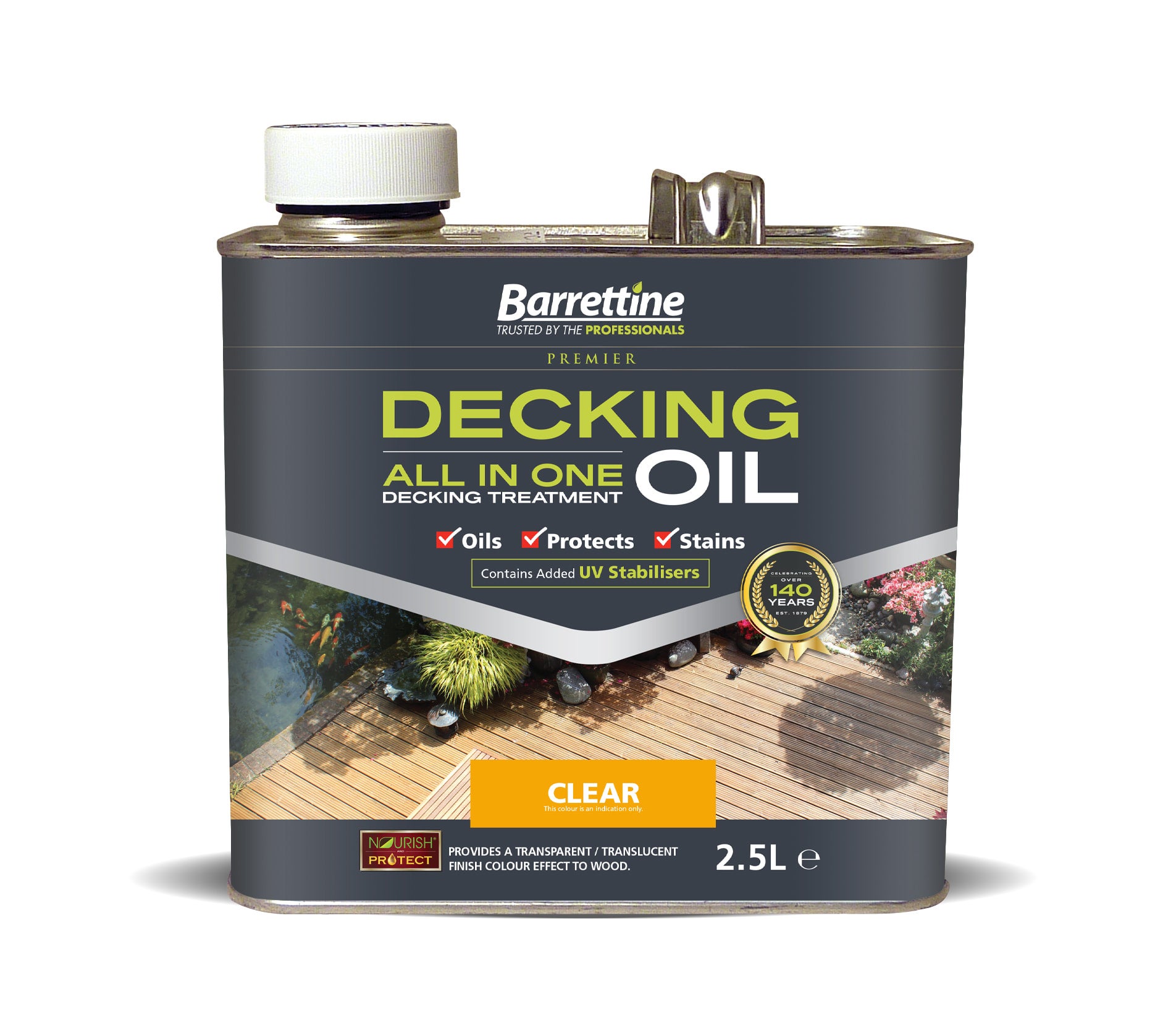 Barrettine All In One Decking Oil | DW Fencing