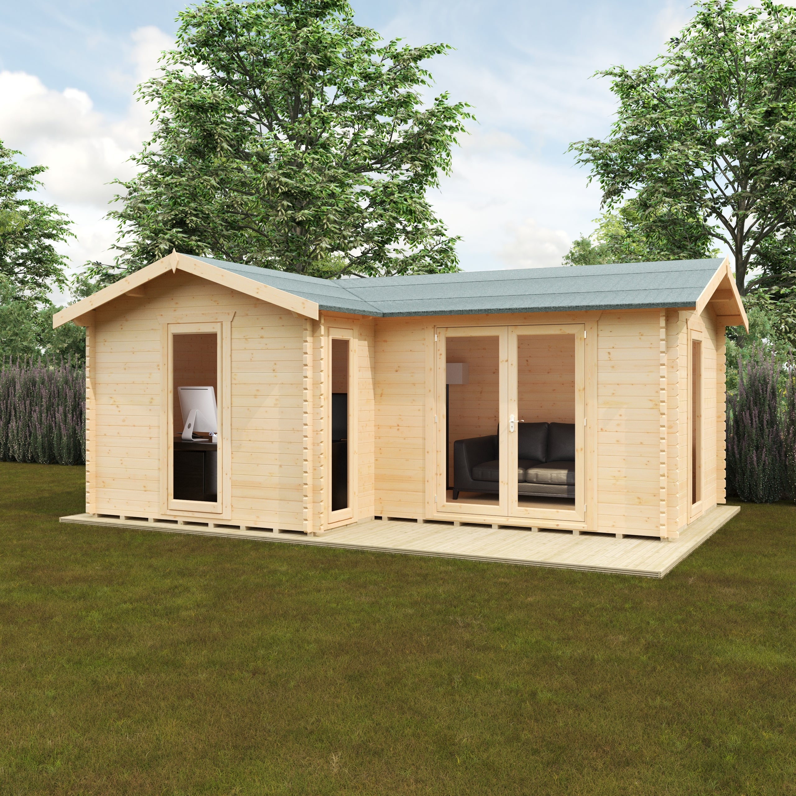 The L Shaped Cabin 44mm | DW Fencing